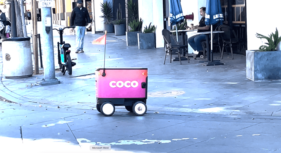 Coco Lieferroboter in Santa Monica gesichtet – Der letzte Führerscheinneuling…