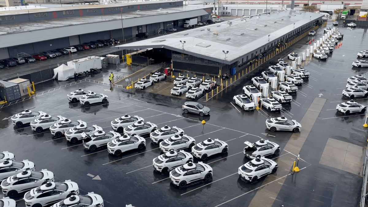 Waymo Depot in San Francisco am 29.2.2024 – Der letzte Führerscheinneuling…
